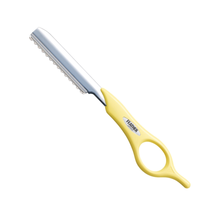 Feather Styling Razors 14cm - Cream Yellow – BarberCo