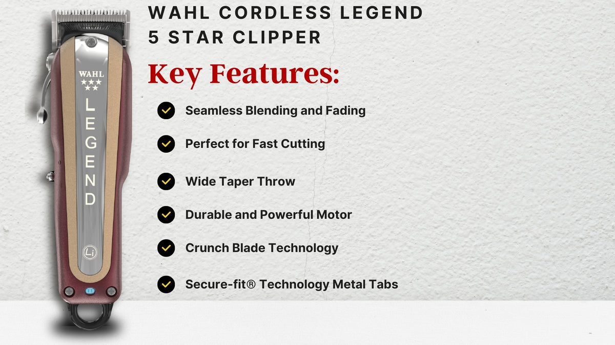 WAHL Best Hair Clippers Comparison Guide – BarberCo