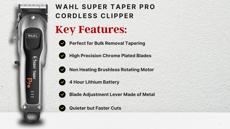 WAHL Best Hair Clippers Comparison Guide – BarberCo
