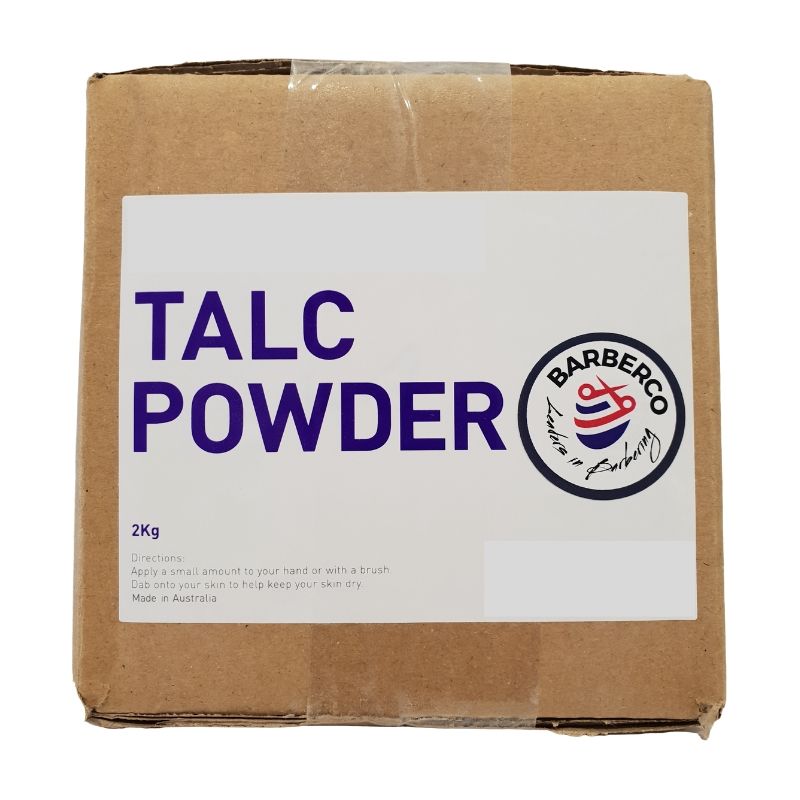 Bulk Talc Powder 2kg Unscented – BarberCo